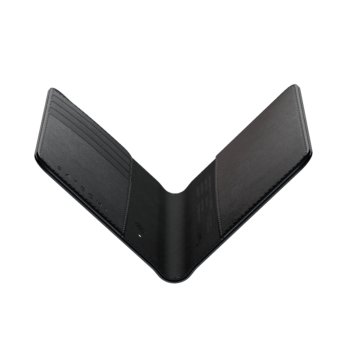 Satechi Vegan-Leather Passport Wallet with Find My Black - Handytaschen ...