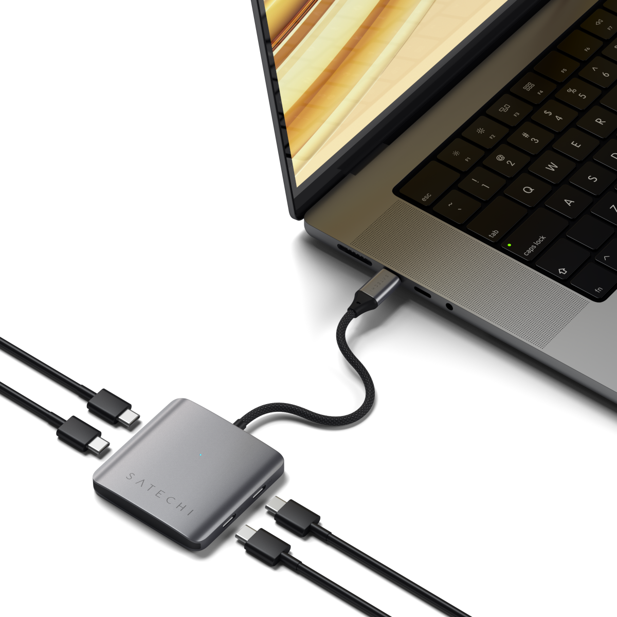 Satechi USB-C PD 4-Port Hub - Dockingstation online kaufen | NBB