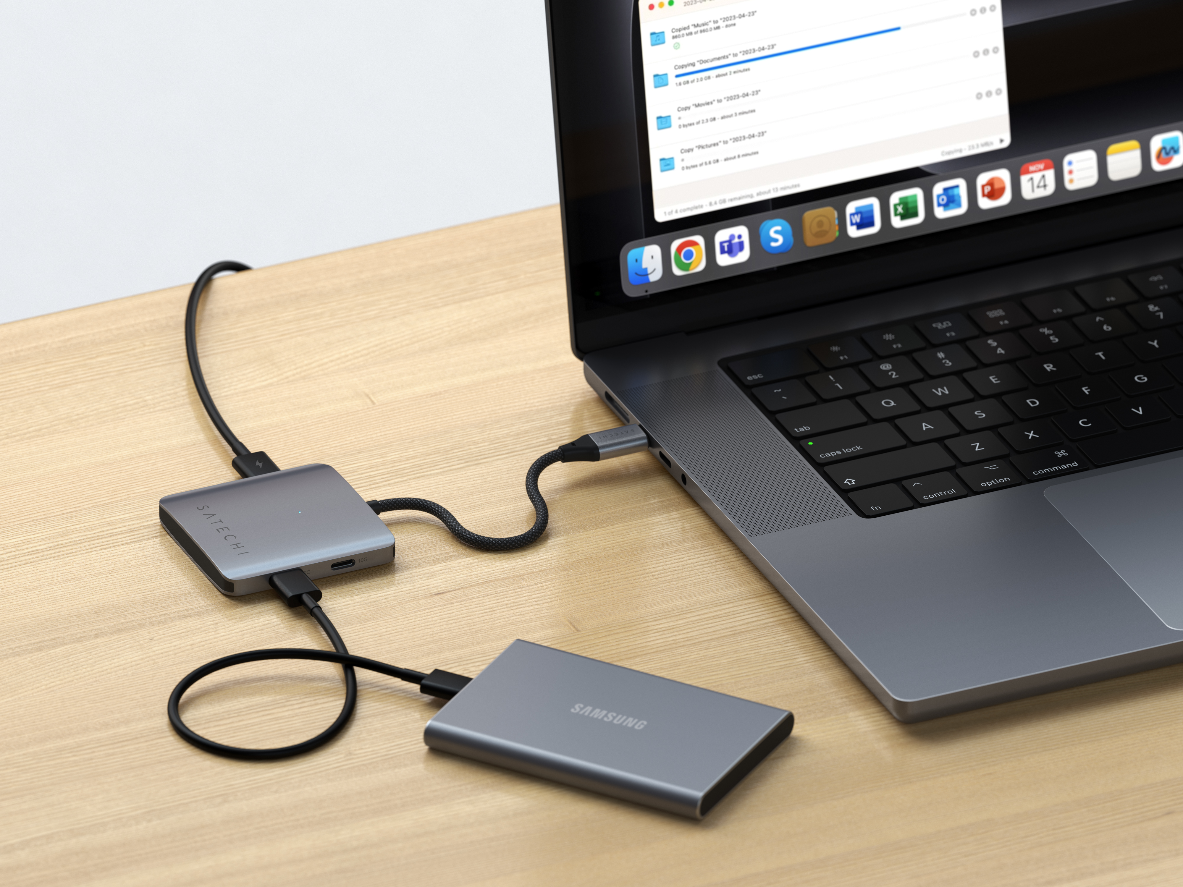 Satechi USB-C PD 4-Port Hub - Dockingstation online kaufen | NBB