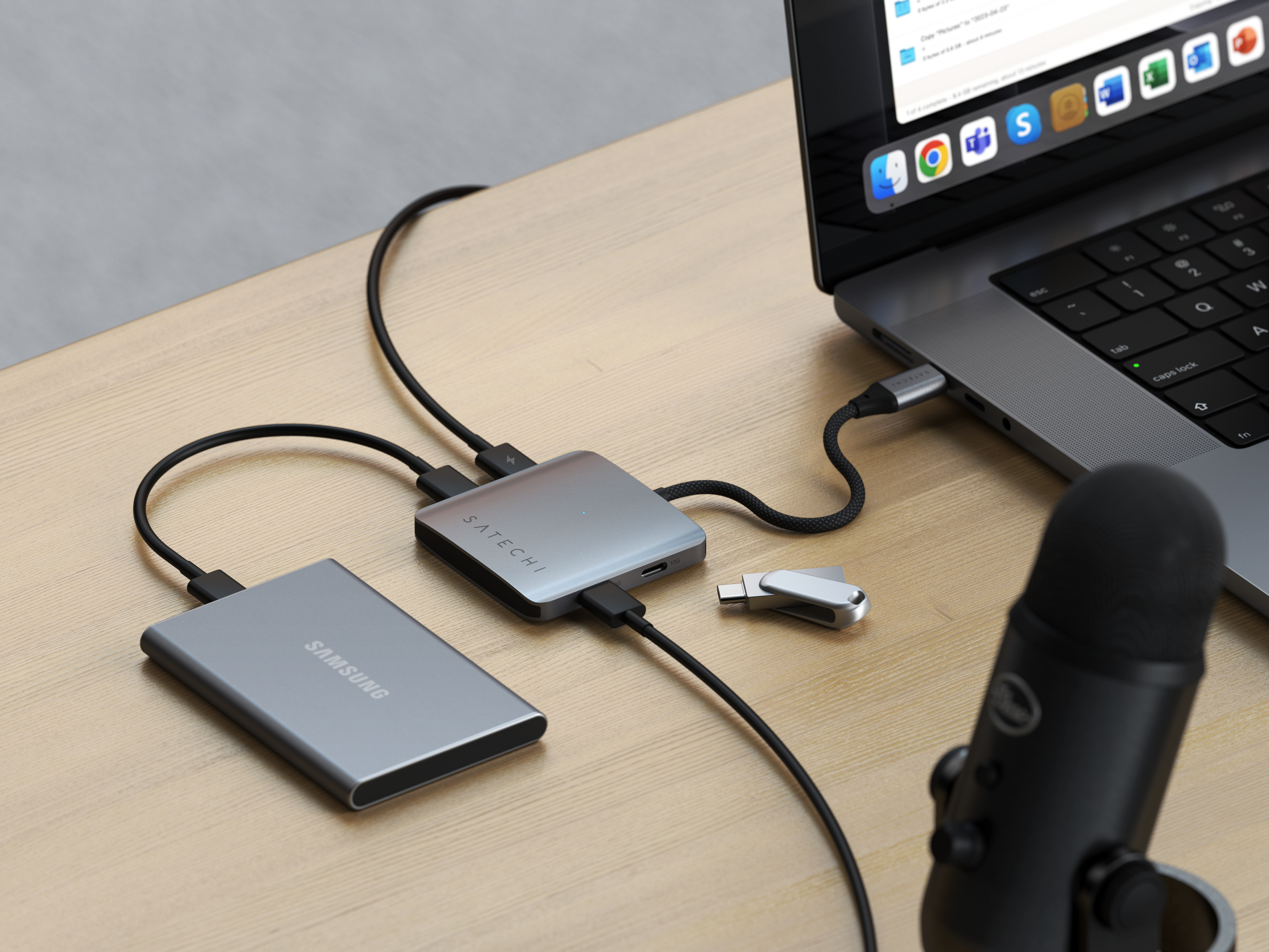 Satechi USB-C PD 4-Port Hub - Dockingstation online kaufen | NBB