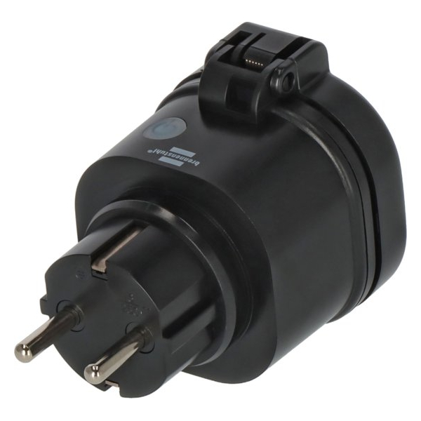 brennenstuhl®Connect WiFi Steckdose, schwarz IP44 - Heimautomatisierung ...