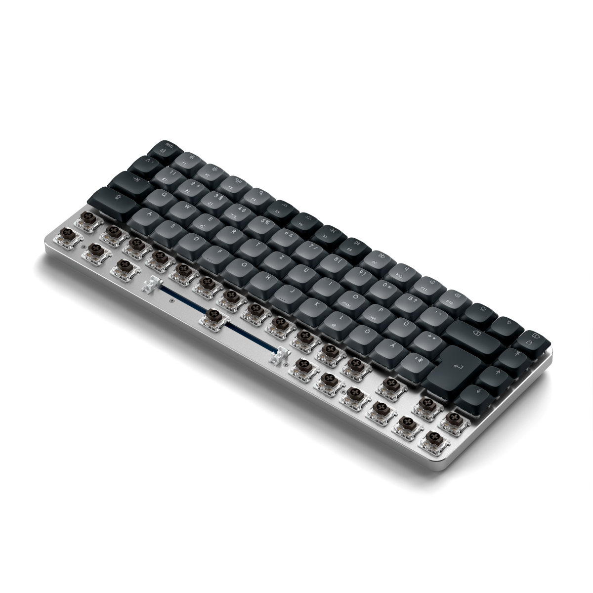 Satechi SM1 Slim Mechanical Backlit BT Keyboard German dark ...