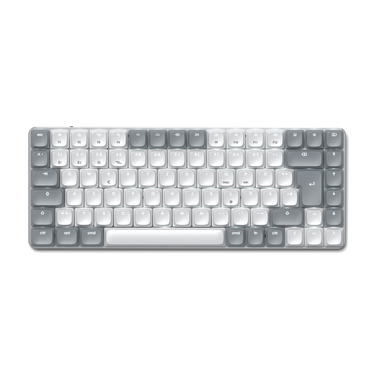 Satechi SM1 Slim Mechanical Backlit BT Keyboard German light ...