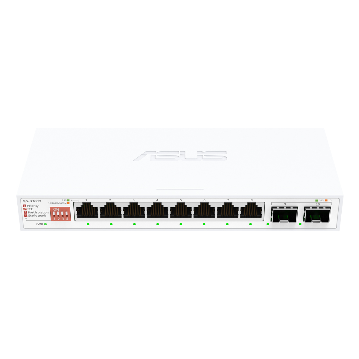 ASUS QG-U1080 Unmanaged Switch - Netzwerk-Switch online kaufen | NBB