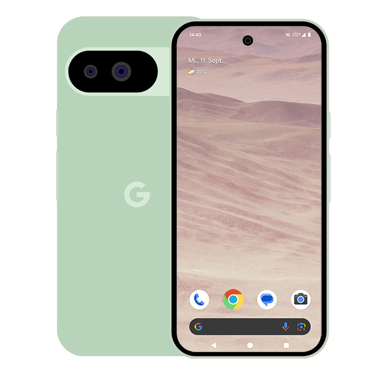 Google Pixel 9 256 GB Wintergreen wyświetlacz OLED 16 cm