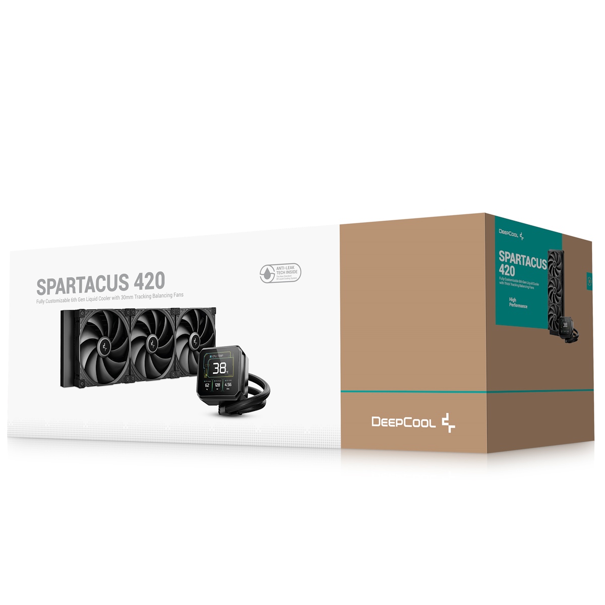 DeepCool SPARTACUS 420 | AiO-Wasserkühlung B-Ware - Kühlung online ...