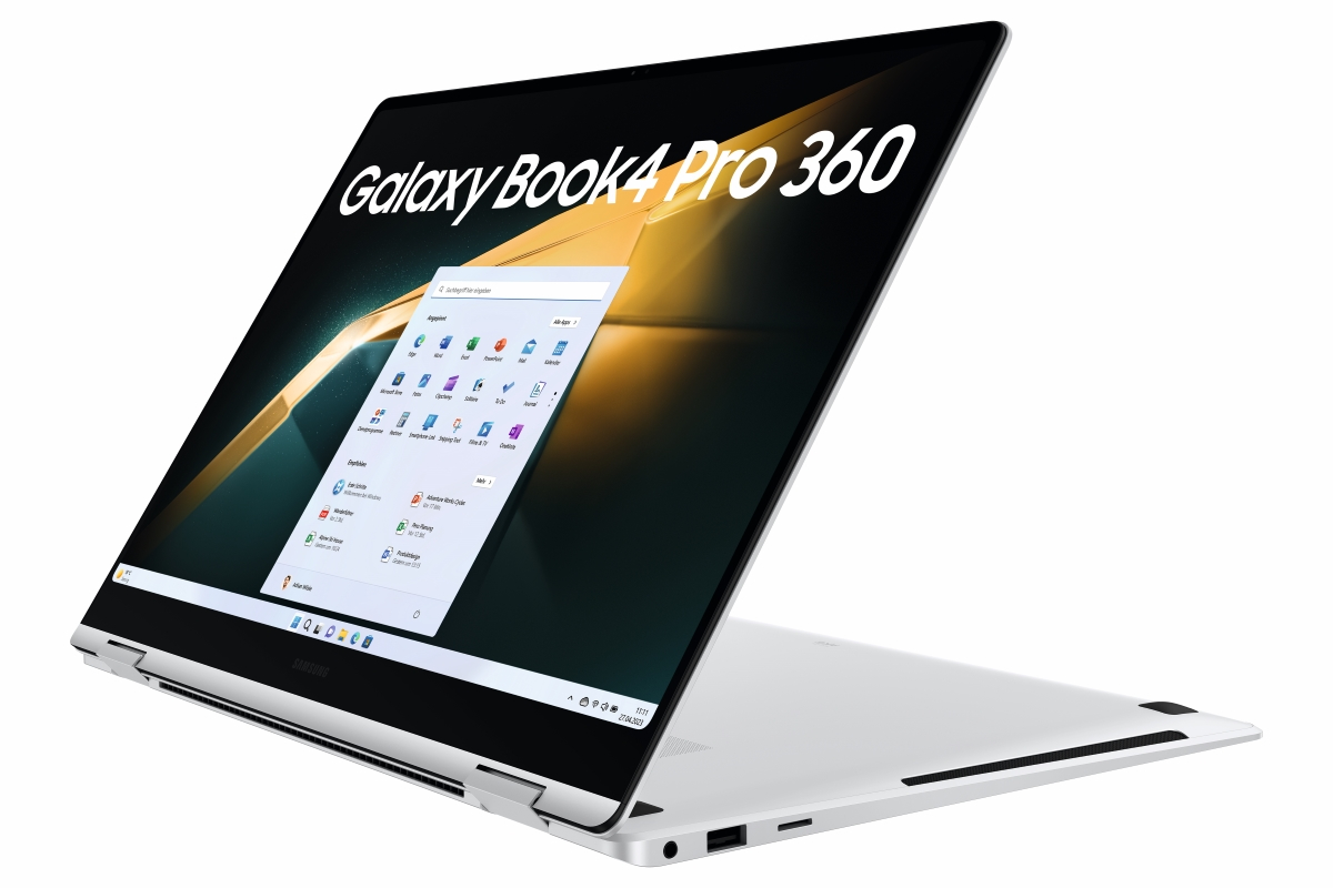 SAMSUNG Galaxy Book4 Pro 360 16 Zoll Intel Core Ultra 7 155H 32 GB 1 TB W11H Silber